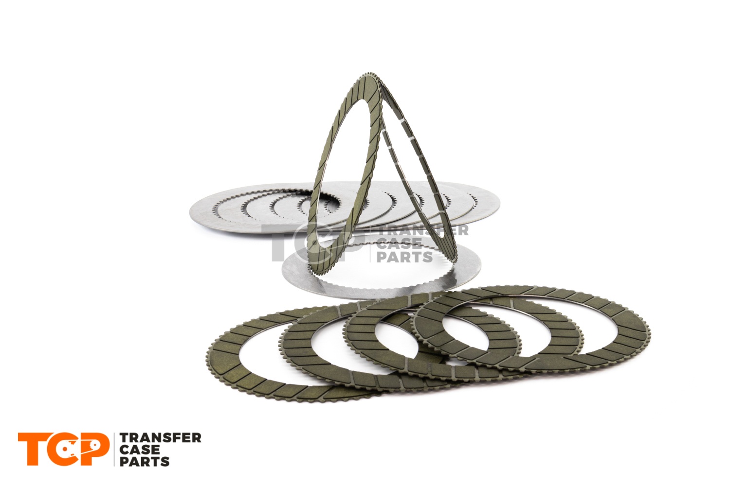 Transfer case friction and steel plates KIT (ATC300, ATC400) - TCP shop